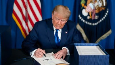 President Trump Signs Executive Order Protecting the Second Amendment